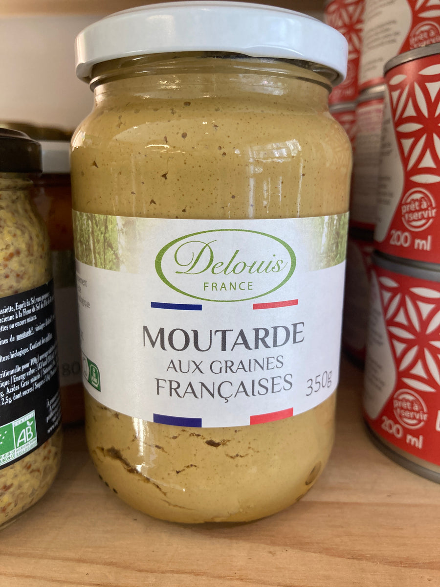 MOUTARDE EXTRA FORTE LISSE 350G – BRUT(E)S